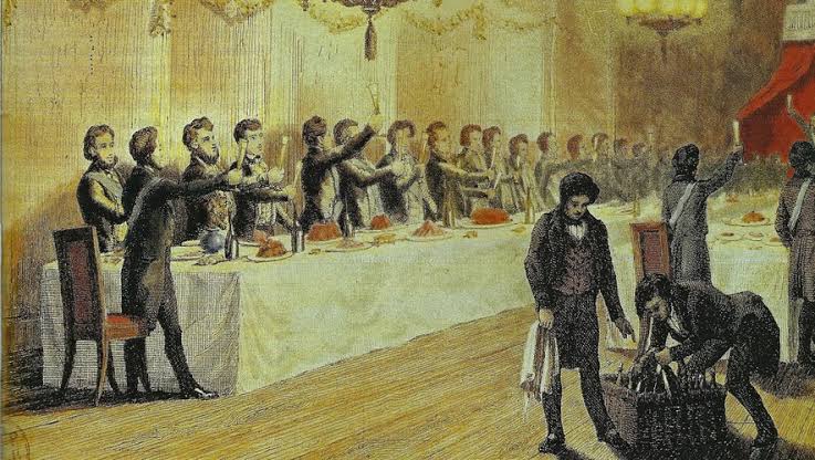 Le Banquet maçonnique – Nos Colonnes