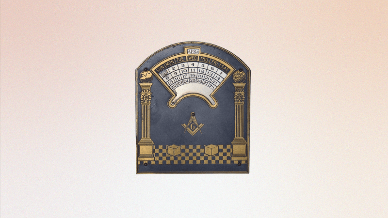 The masonic calendar – Nos Colonnes