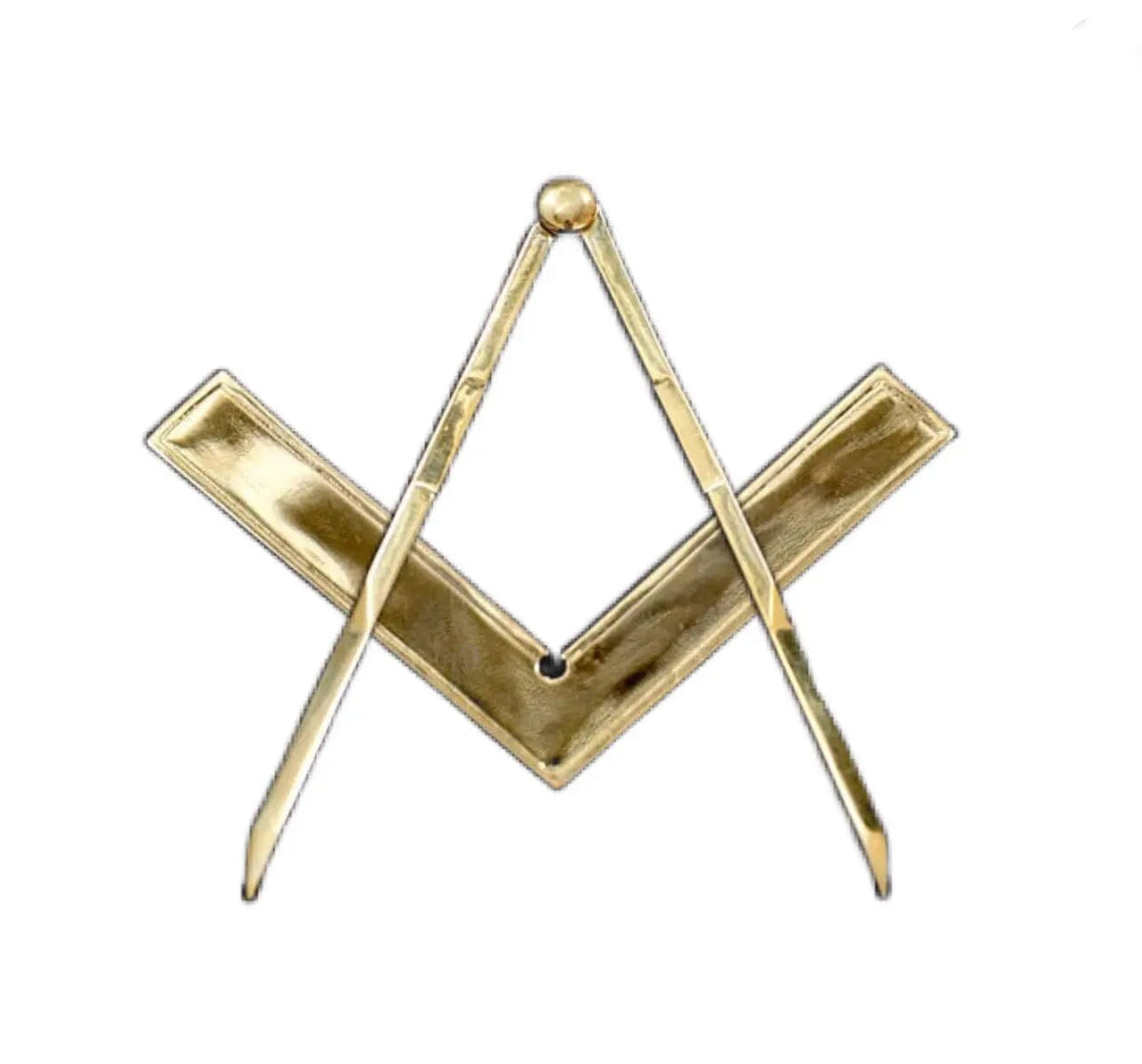 Set Masonic Square & Compass - Golden metal – Nos Colonnes