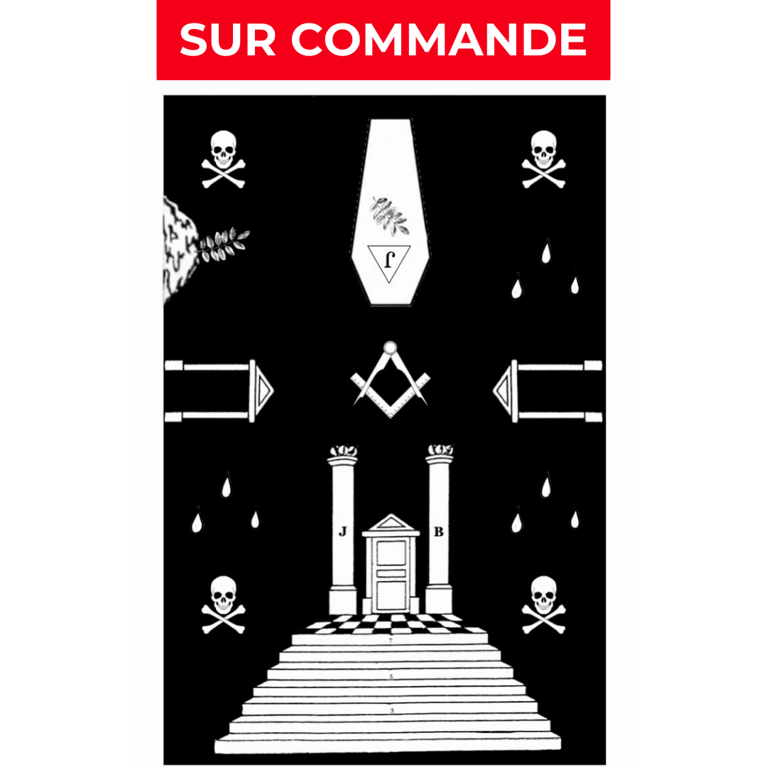 1st & 2nd Degrees Tracing Board - Traditional French Rite (1801) – Nos ...