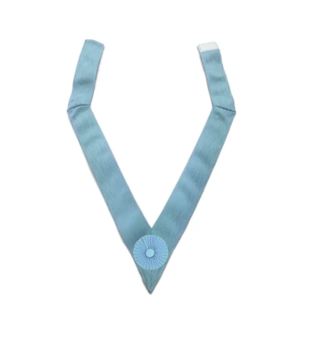 Master Mason Collarette. Blue Rosettes - Lodge of St John, Swedish Rit ...