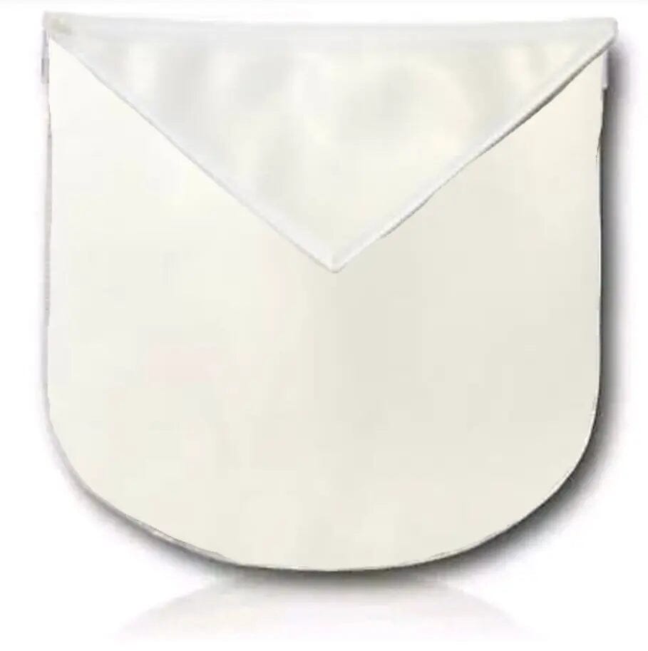 Apprentice Apron. Round edge. Real leather. 36x31 cm + 1 FREE pair of ...